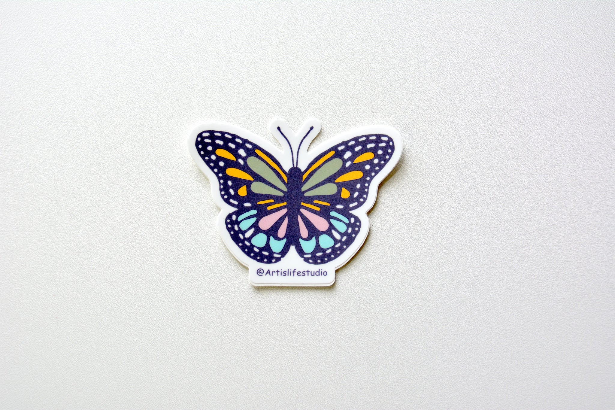 Butterfly Vinyl Waterproof Sticker – Art is Life Studio